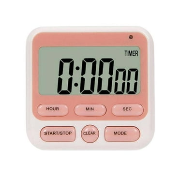 Digital Countdown Kitchen Timer -Count Up Down Magnetic Timer Clock for ...