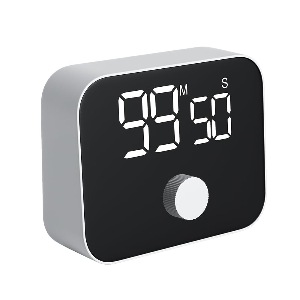 Digital Kitchen Timer, Visual Timer for Kids 99 Minute Large LED ...