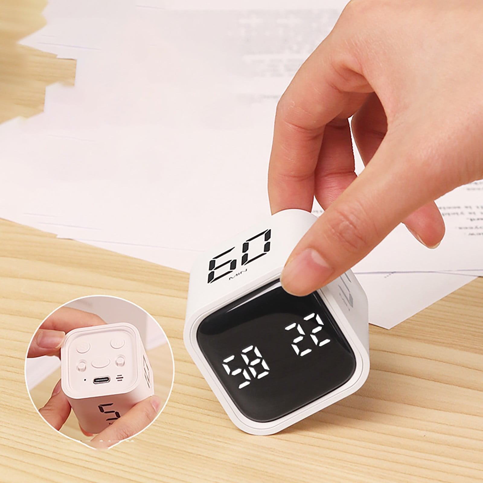 Digital Kitchen Timer With Sensor Countdown Timer With Time Reminder I ...