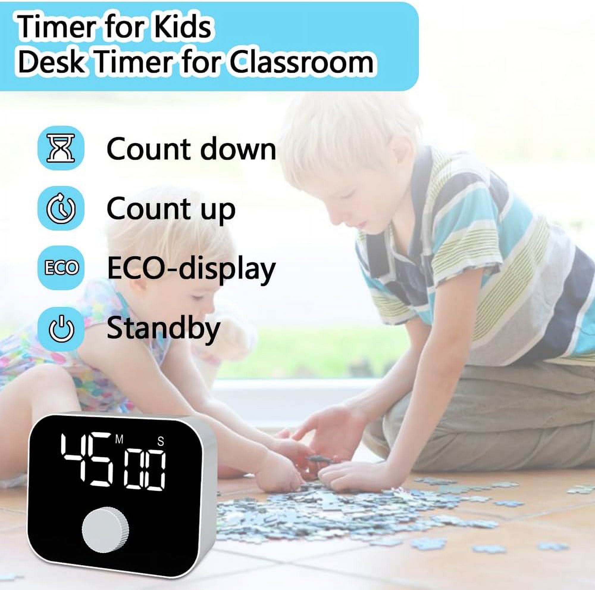 Digital Kitchen Timers for Cooking with Magnetic Back, Cooking Timer ...