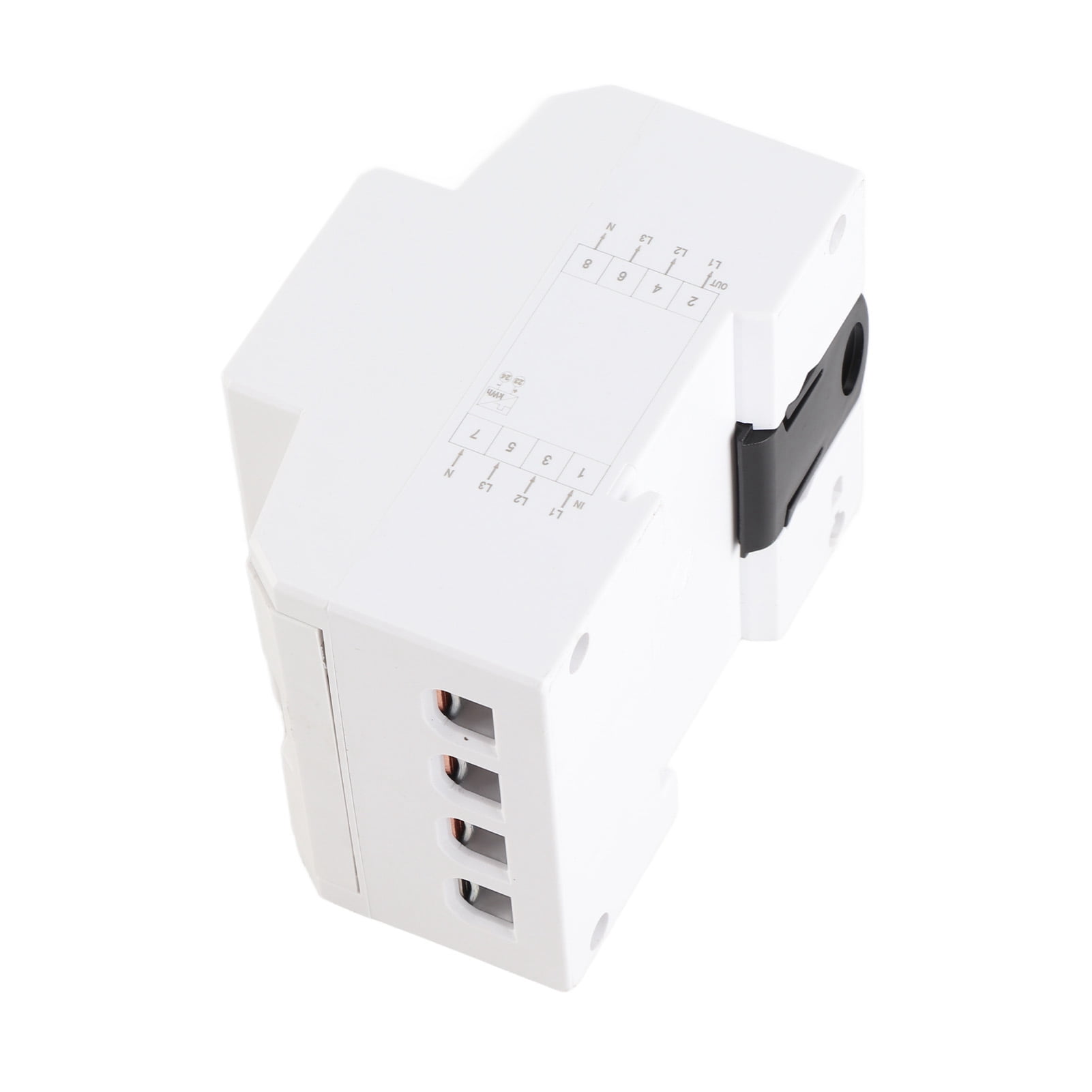 Digital LCD 3 X 20(80A) Three Phase Four Wire Din Rail KWh Electronic ...