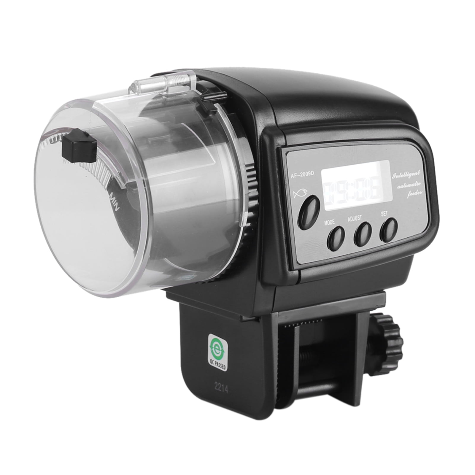 Digital LCD Electronic Fish Feeder Dispenser Timer Automatic Aquarium ...