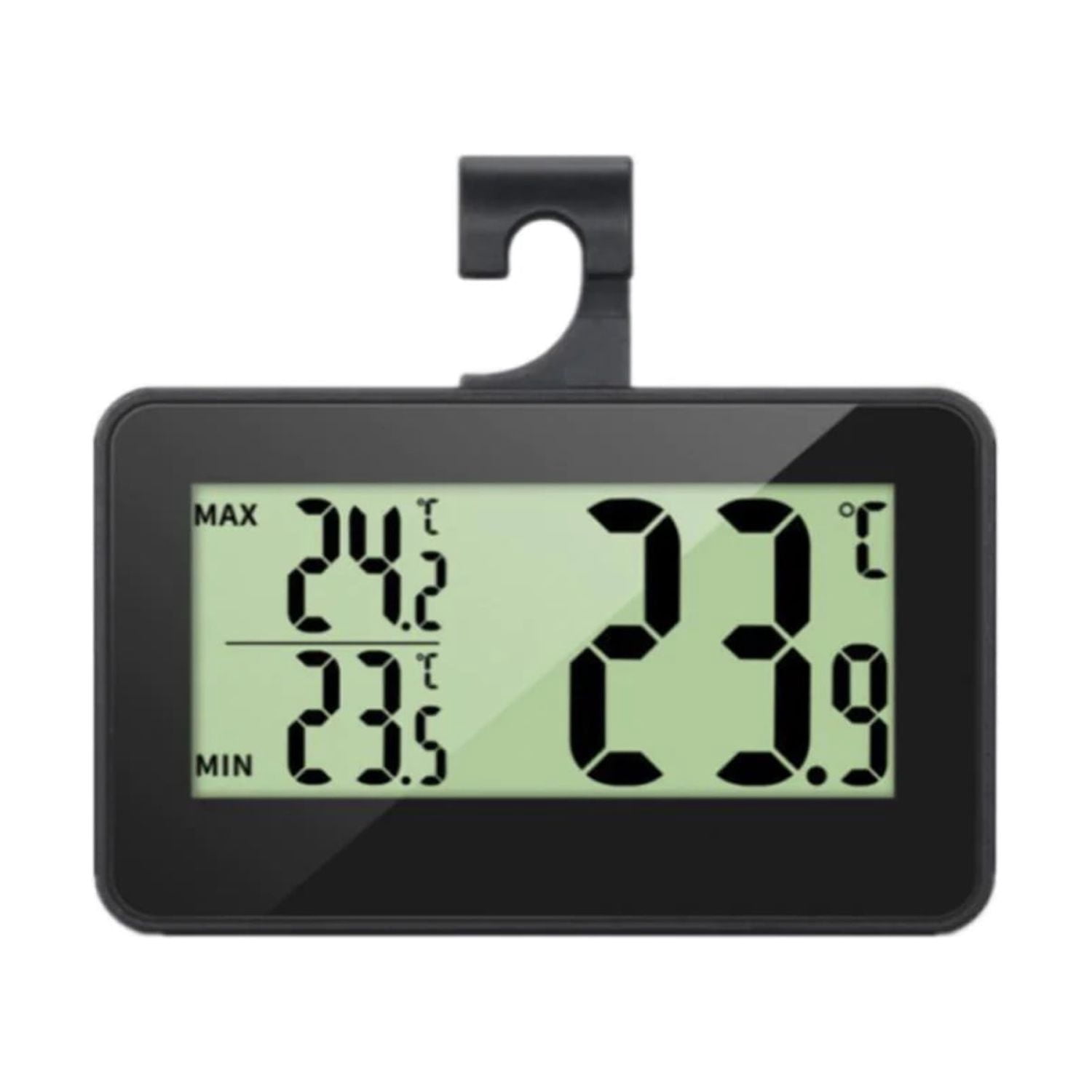 Digital LCD Fridge Freezer Thermometer Magnet Stand Hanging Home Hook ...