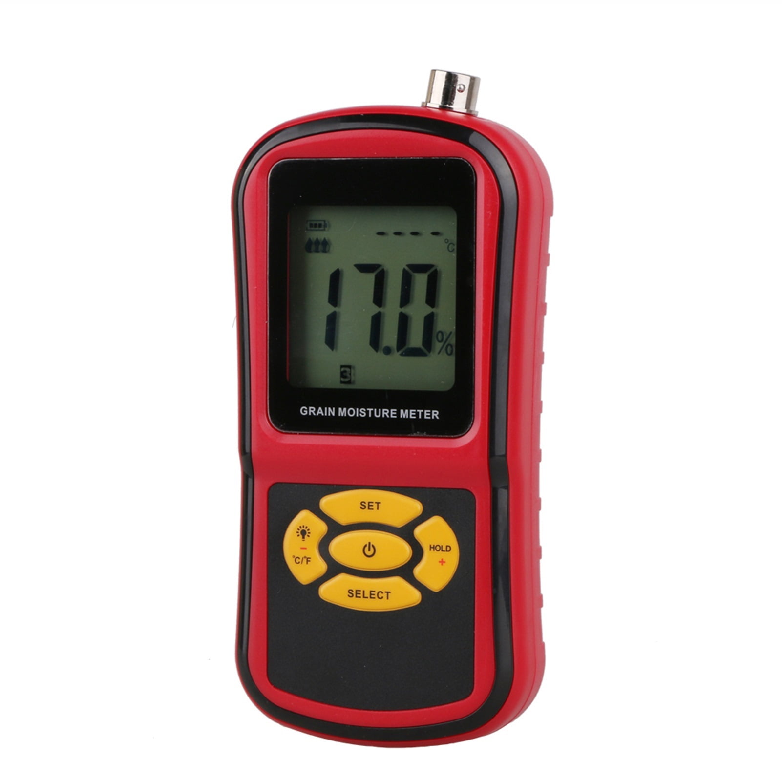 Digital LCD Grain Moisture Meter GM640 With Measuring Probe Tester For ...