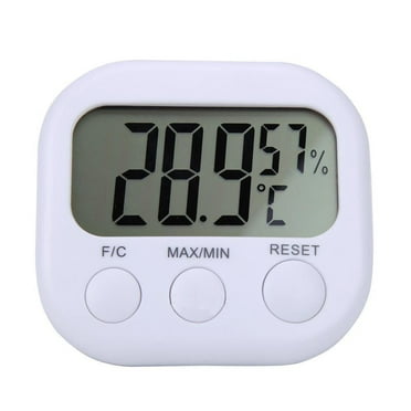 Digital Hygrometer Indoor Thermometer, Temperature Humidity Gauge with ...