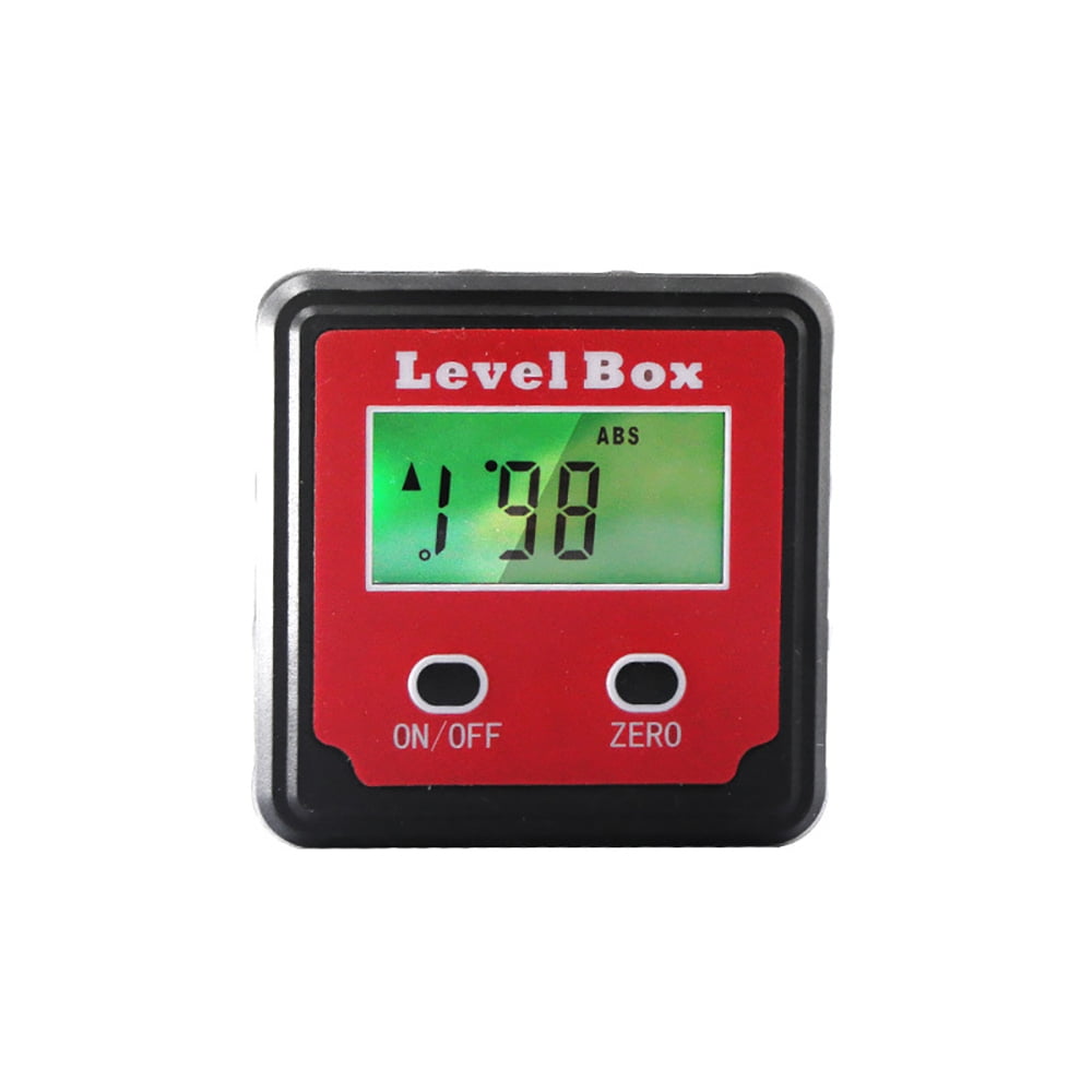 Digital LCD Protractor Inclinometer Angle Finder Angle Measuring ...