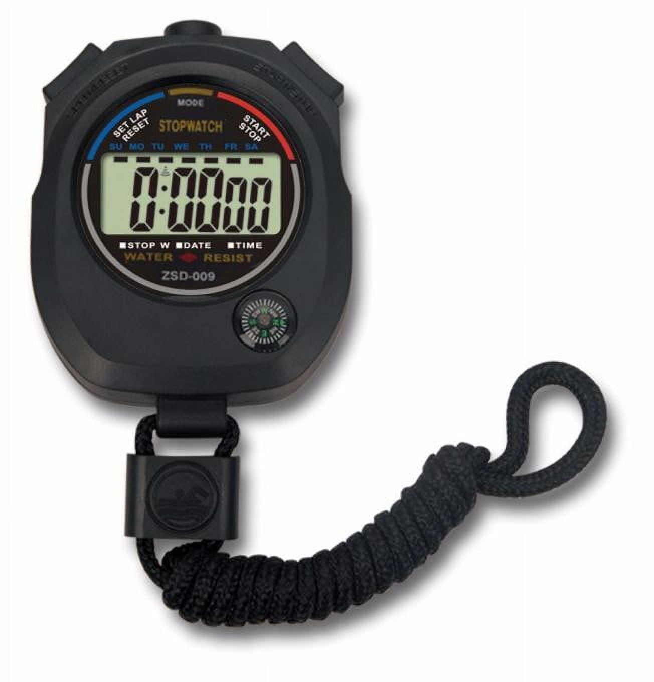 Digital LCD Stopwatch Chronograph Timer Counter Sports Alarm, Usupdd ...