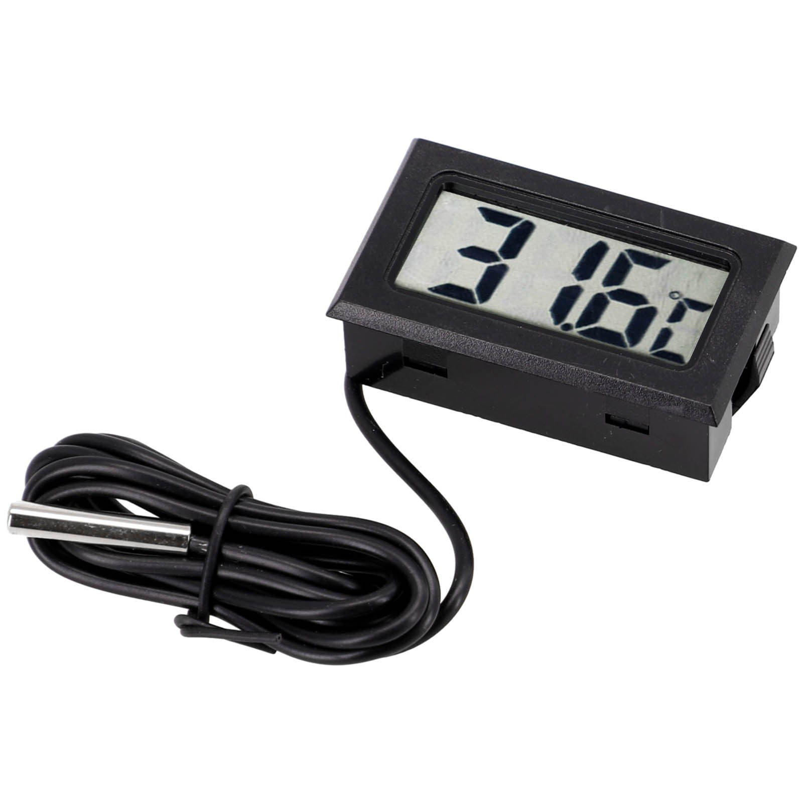 Digital LCD Thermometer Temperature Meter Gauge with Waterproof Sensor ...