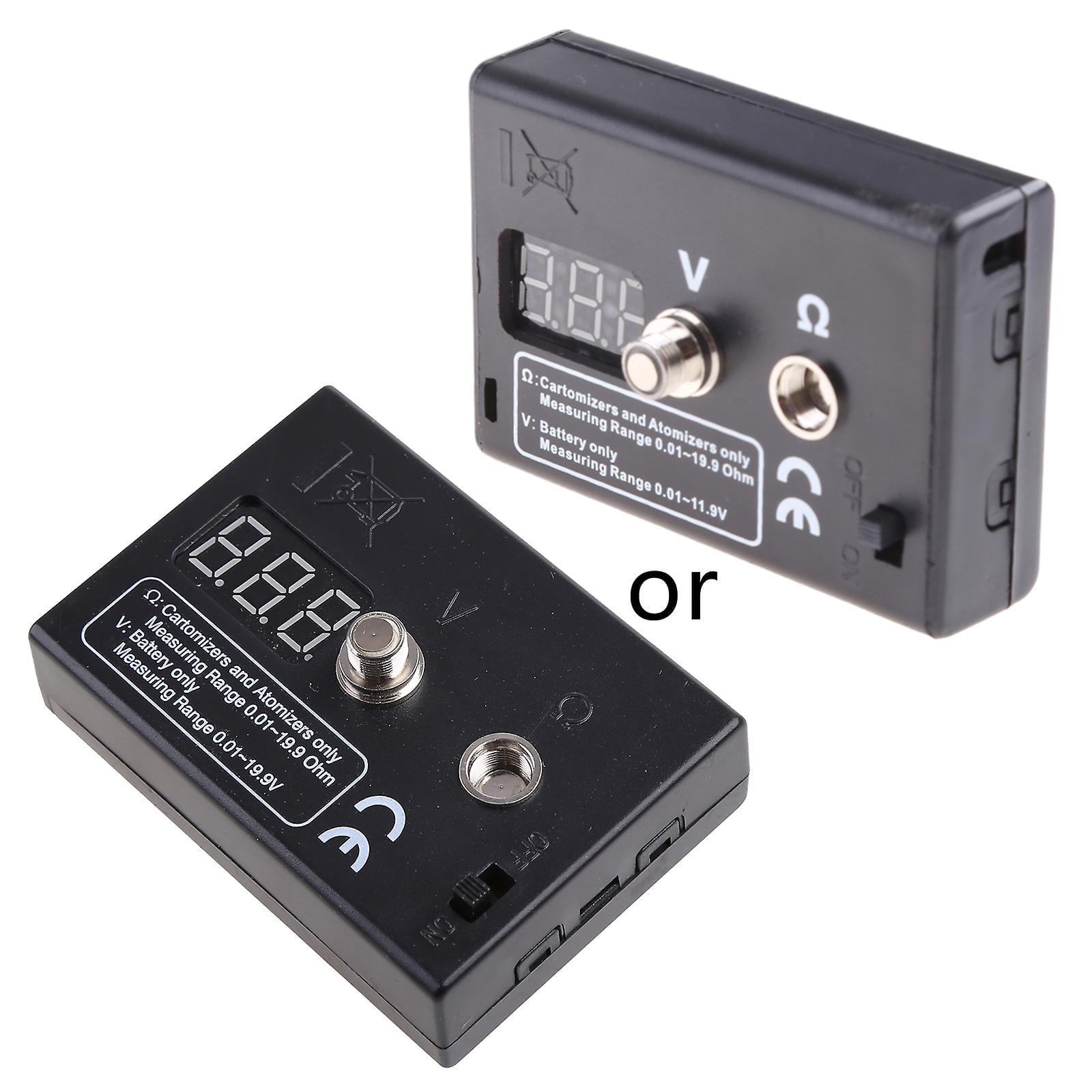 Digital LED Ohm Meter Resistance Reader Voltage Tester - Walmart.com