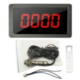 Digital LED Tachometer Speed Speed Meter with Hall Sensoring & NPN ...