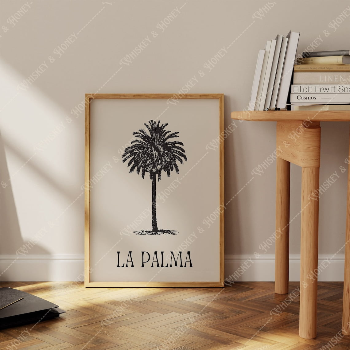 Digital, La Palma Art Print, Mexican Wall Art Print, Tropical Art, Palm ...