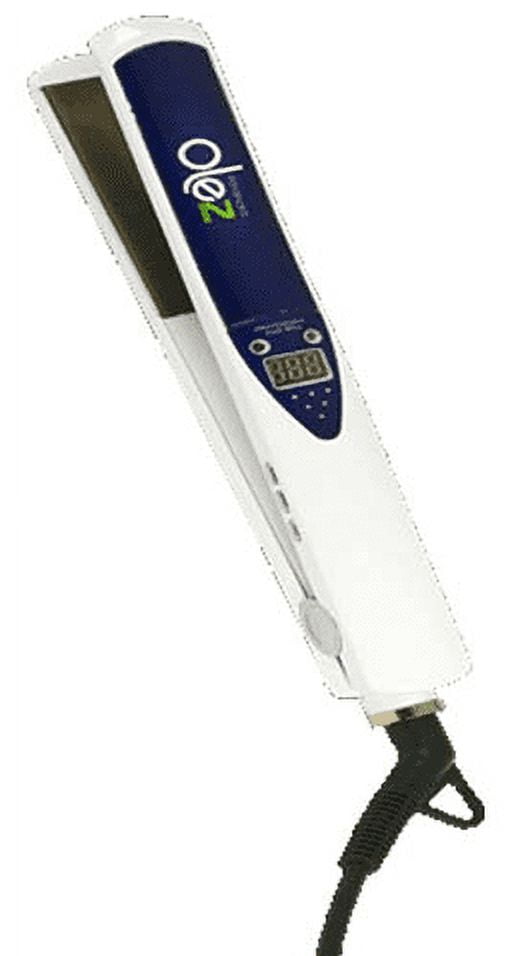 Digital Led Display Temperature Hair Straightener | Ionic Double Titanium Flat Iron | 1 Inch ...