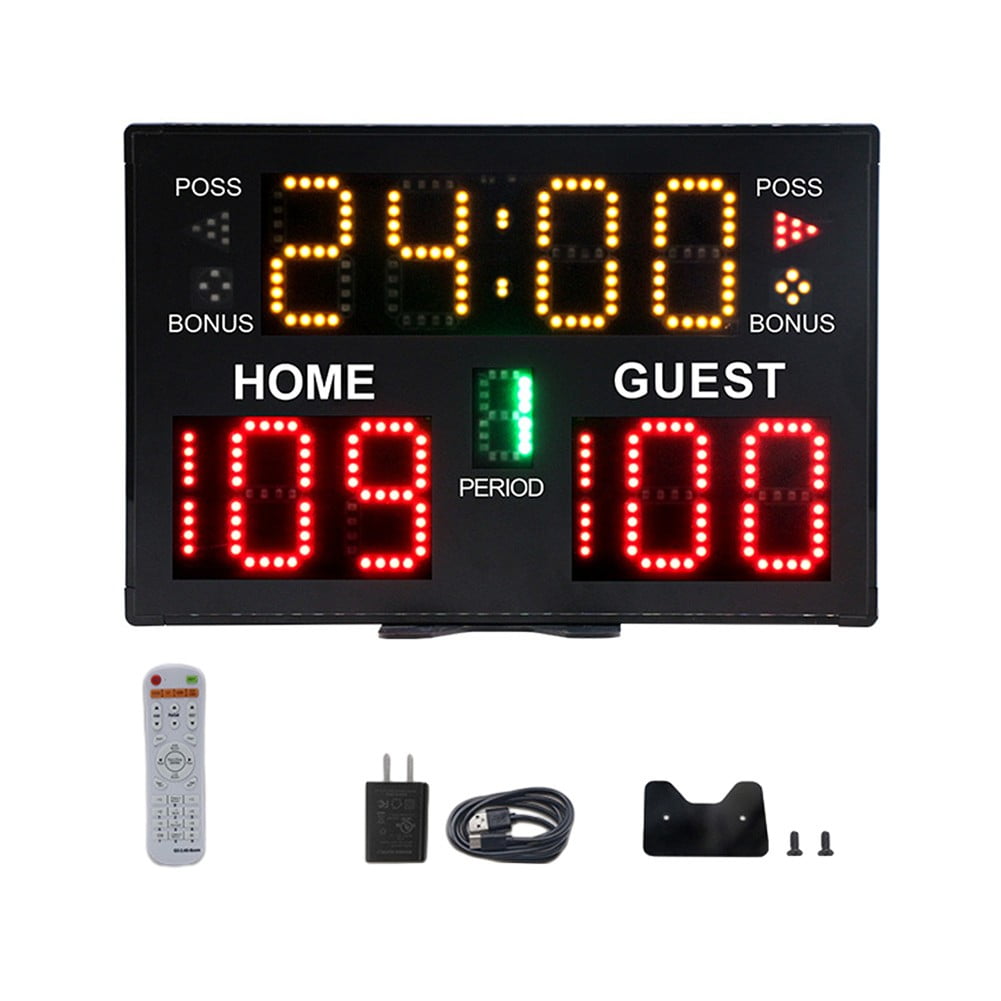 Digital Led Scoreboard Tabletop Score Board For Basketball Volleyball ...
