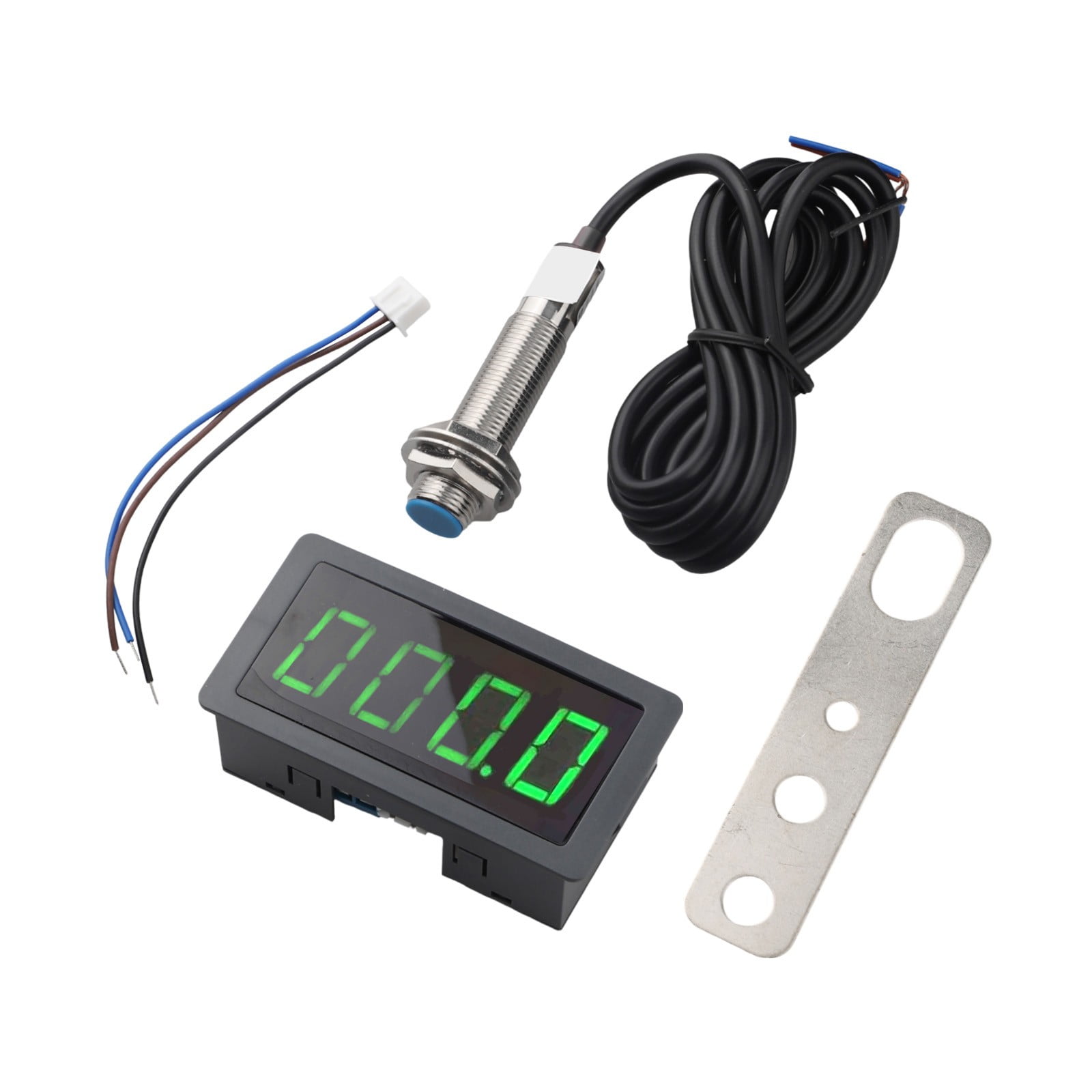 Digital Led Tachometer Ac110-230V Rpm Motor Tachometer With Hall ...
