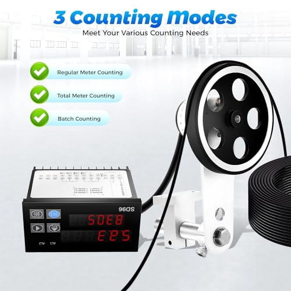Measuring Wheel Meters SOKO Digital Length Meter Counter With Measuring ...