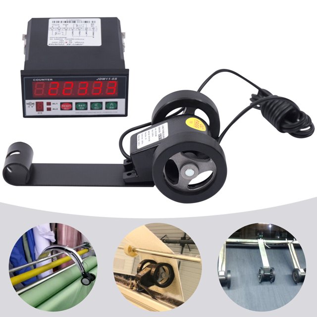 Digital Length Meter Counter Mechanical Length Counter Measure Tool ...