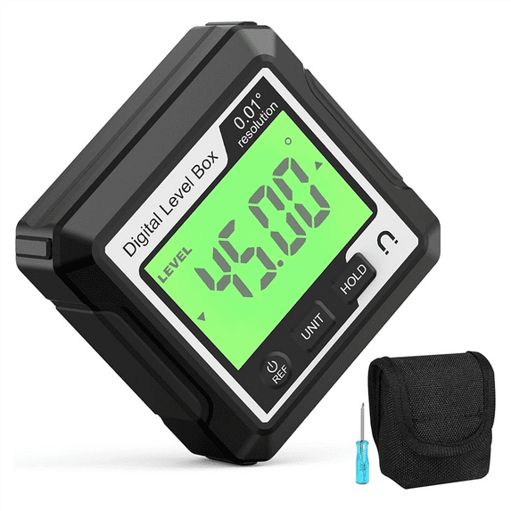 Digital Level Angle Gauge Meter Magnetic Electronic Level Angle Finder ...