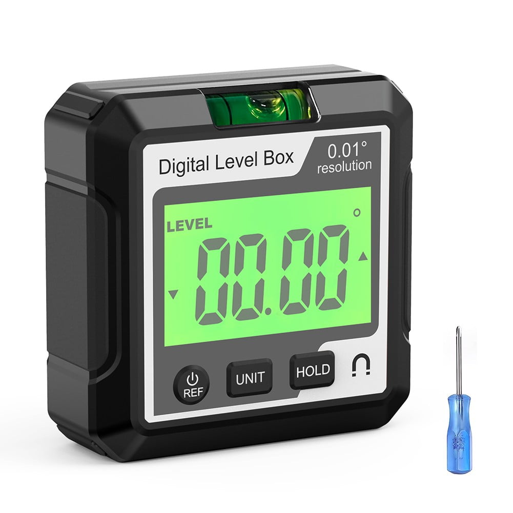 Digital Level Angle Gauge° Precision Digital Inclinometer Mini Magnetic ...