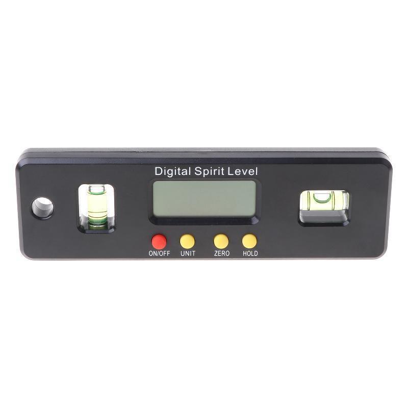 Digital Level Angle Gauge Protractor Inclinometer Bevel Box with Data ...