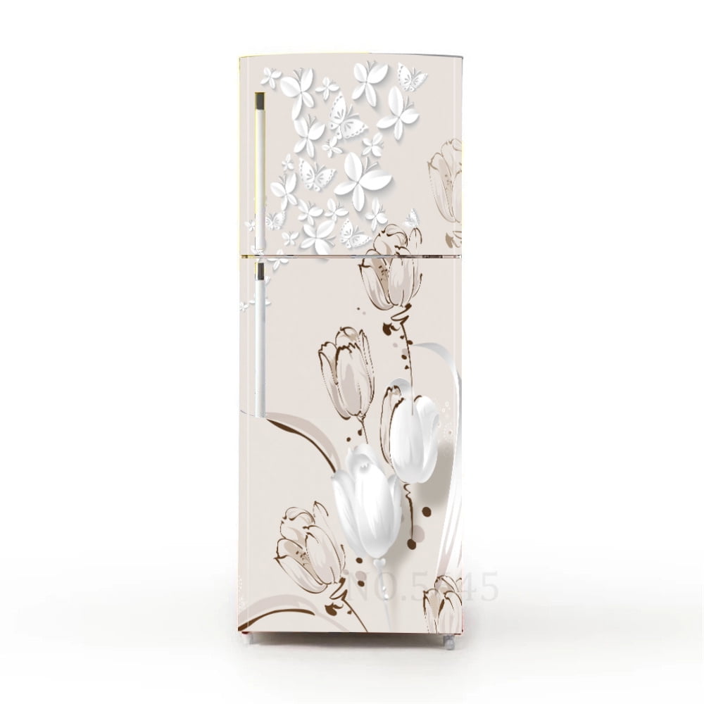 Digital License Plate Refrigerator Sticker Door Stickers Wardrobe ...