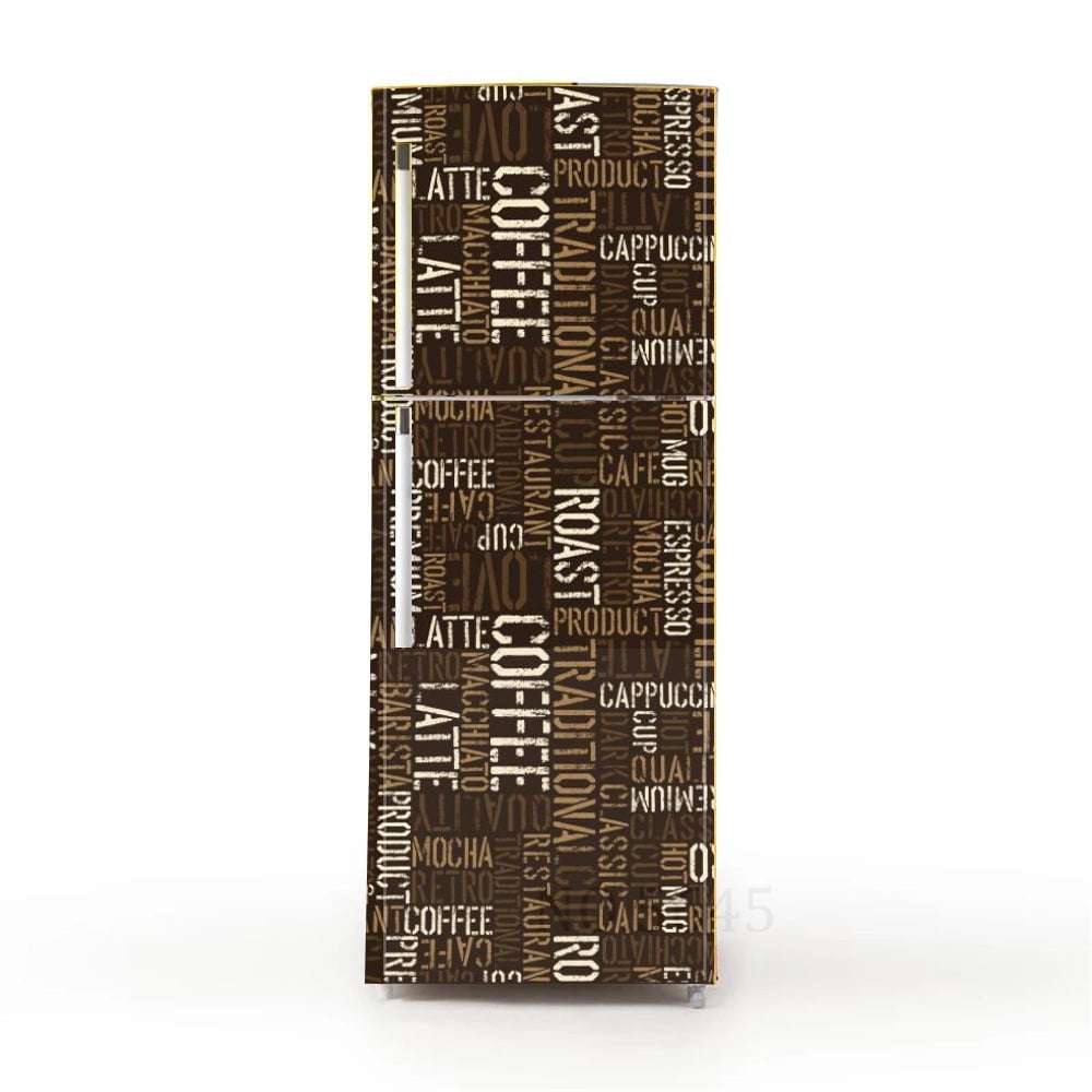 Digital License Plate Refrigerator Sticker Door Stickers Wardrobe ...