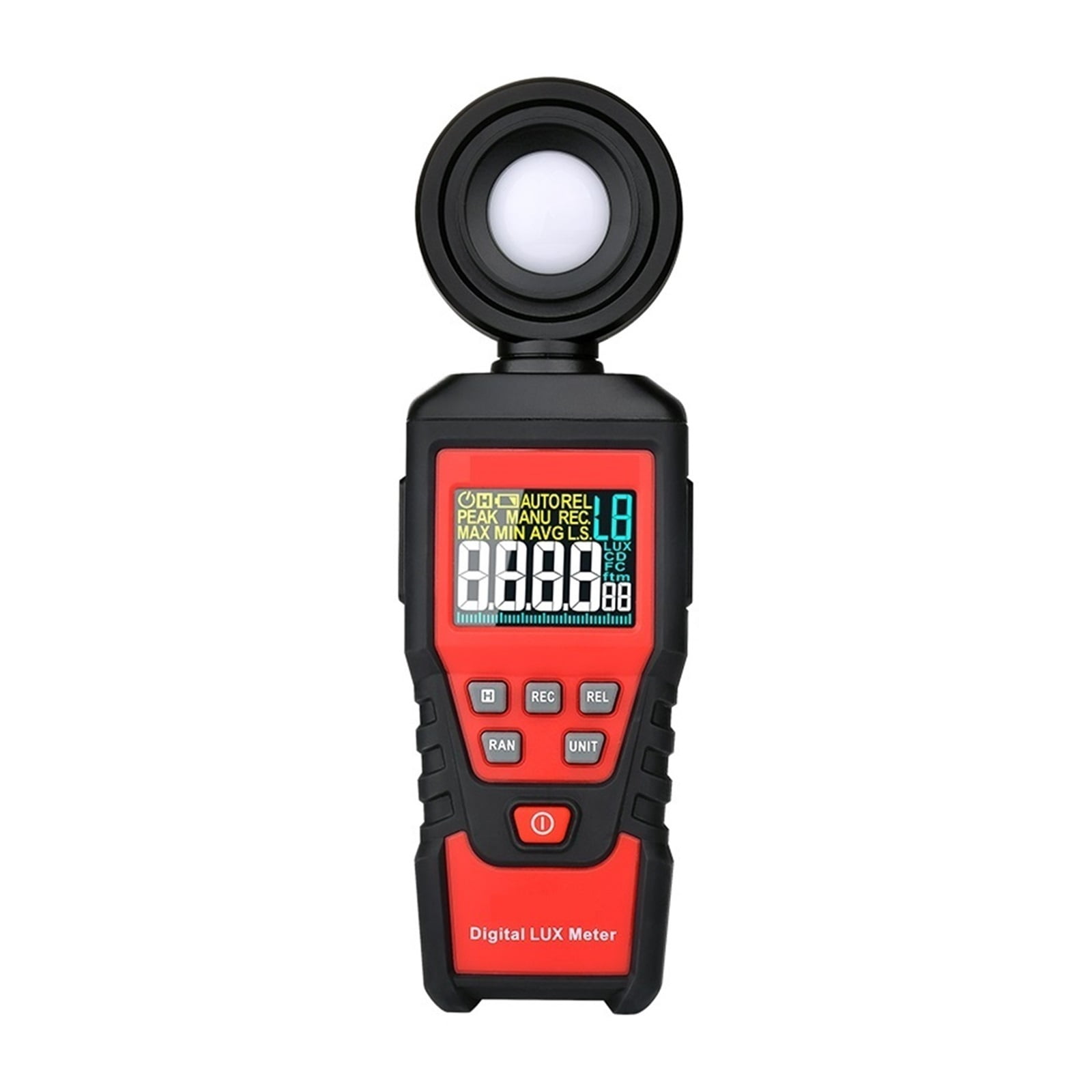 Digital Light Meter 100000 LUX Photometer Luxmeter Professional Lux FC ...