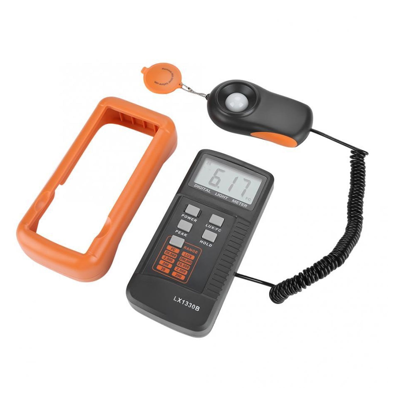 Digital Light Meter Handheld LCD Photographic Light Meter 0-200000 LUX ...