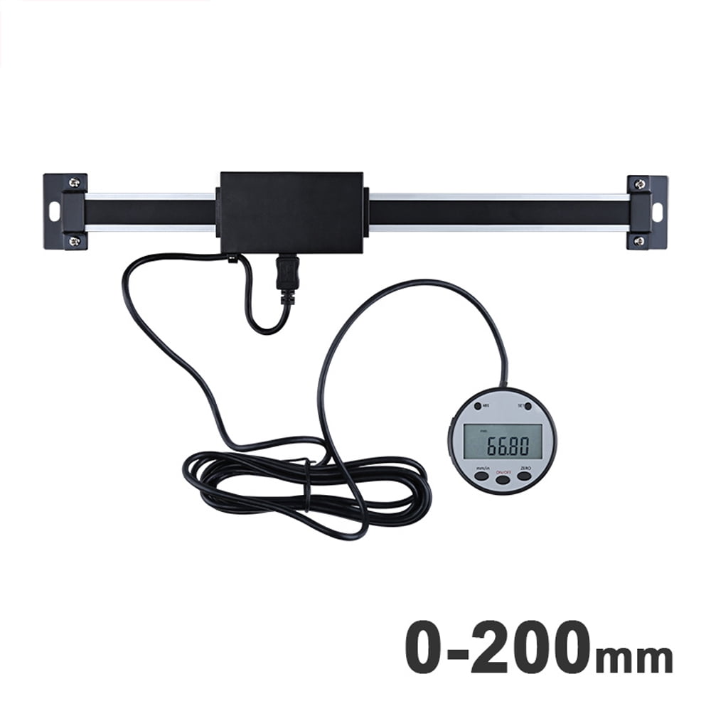 Digital Linear Readout Scale Ruler Vertical Size Optional 0.01mm ...