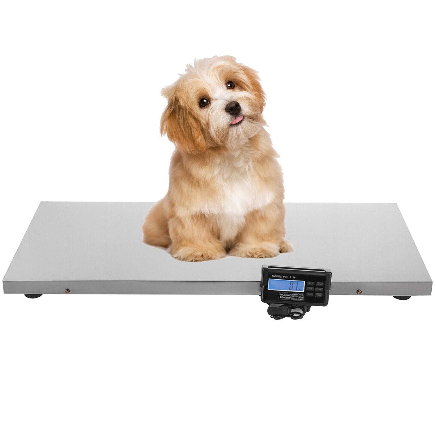 Digital Livestock Scale 660lb x 0.2lb High Accuracy Large Pet Scale ...