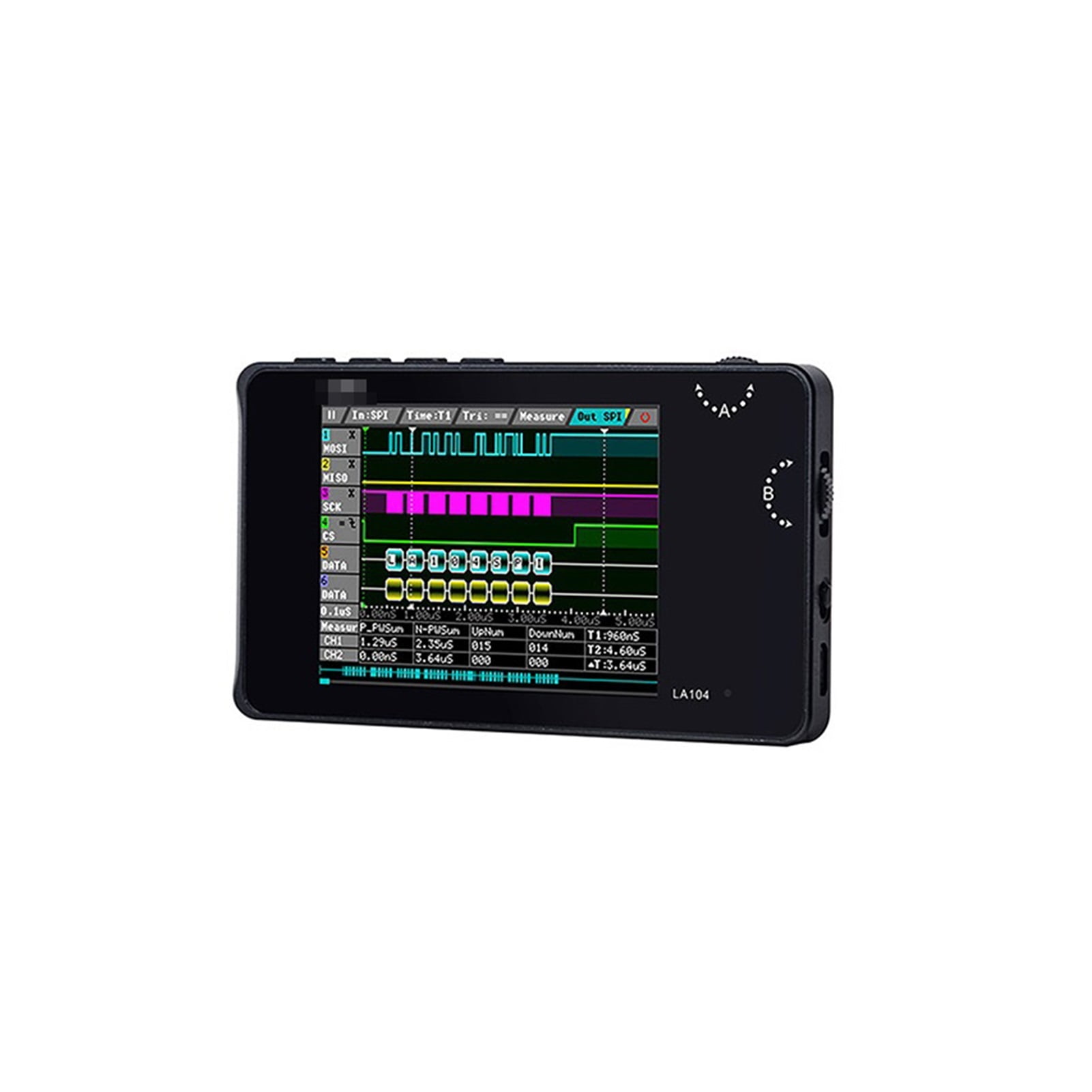 Digital Logic Analyzer LA104 USB Mini 4 Channels 100MHz Max Sampling Rate Built In 8MB Flash ...
