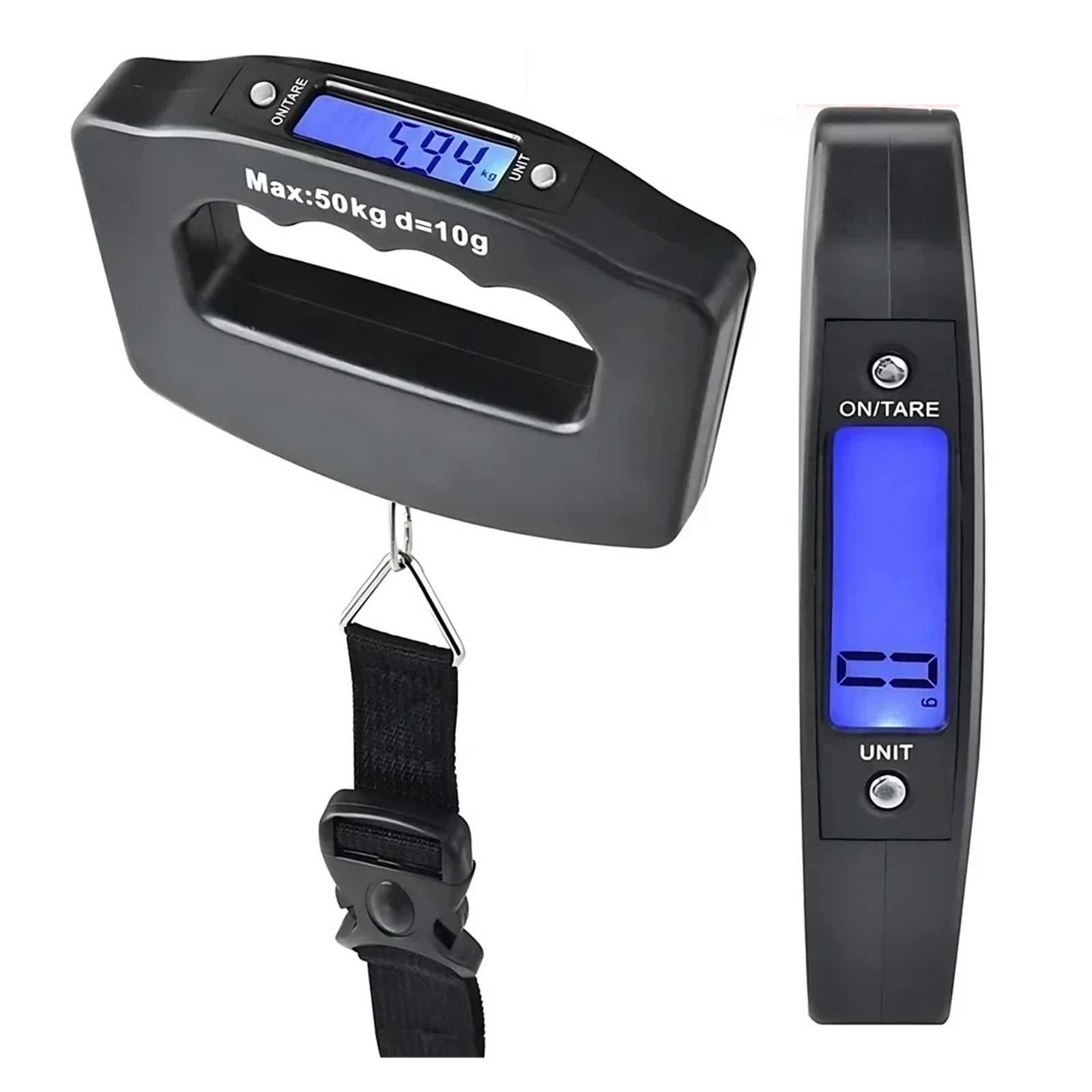 Digital Luggage Scale Electronic Portable Suitcase Travel Weighs with ...
