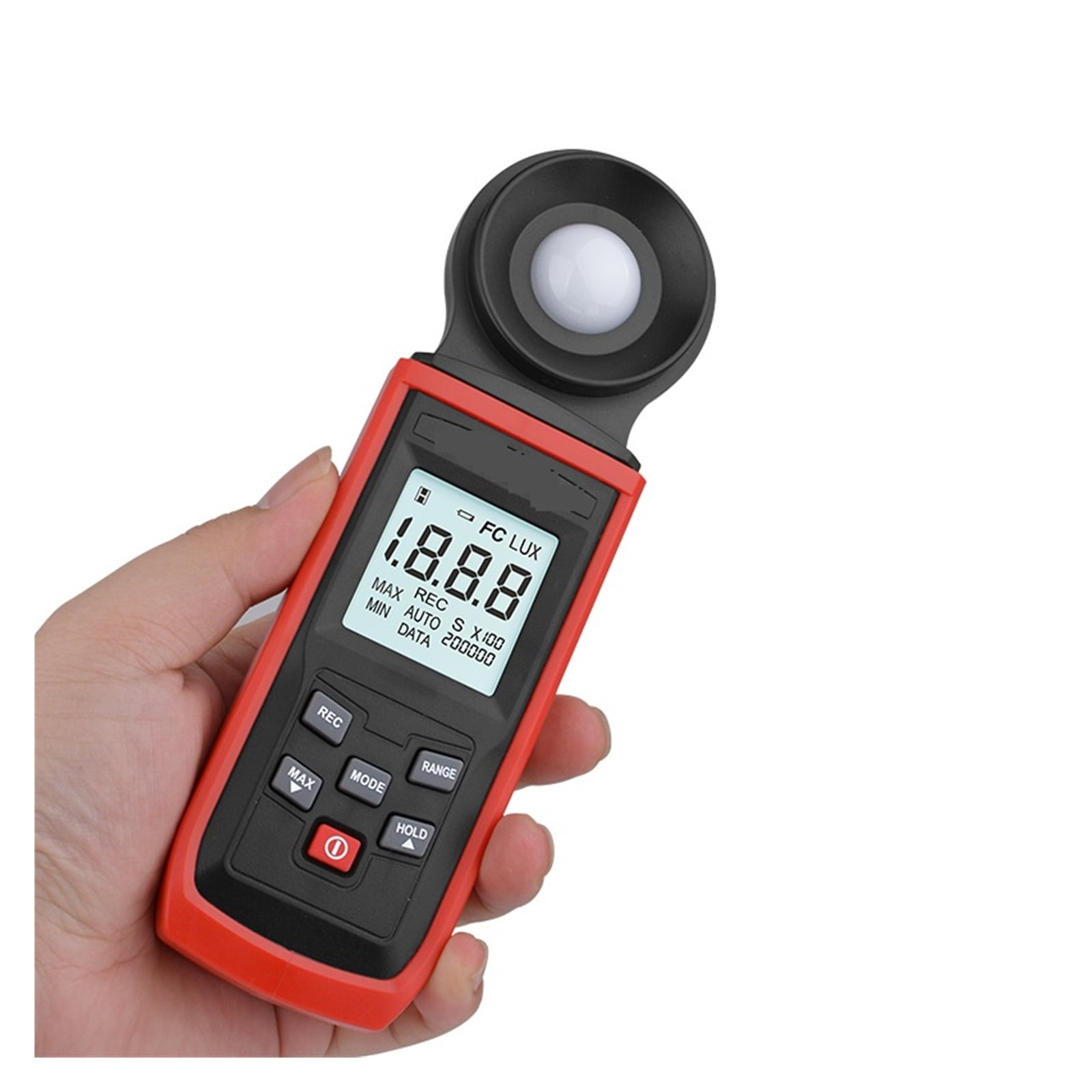 Digital Lux Meter Handheld Luxmeter Professional Luxometer Light Meter ...