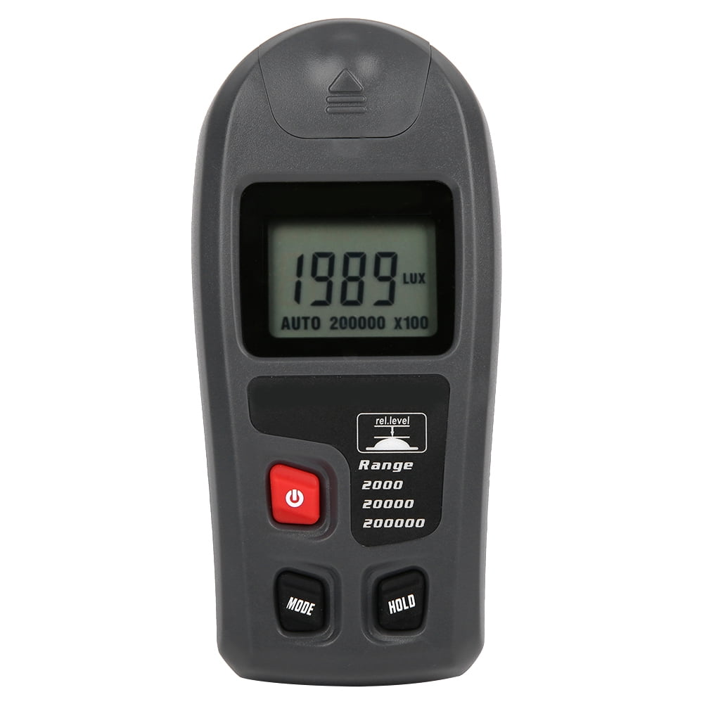 Digital Luxmeter Illuminance Light Meter Lux Meter with LCD Display ...