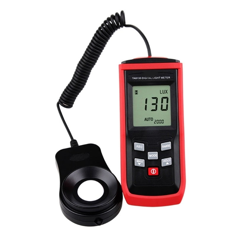 Digital Luxmeter illuminance Light Meter 200000Lux Lux/FC illuminometer ...