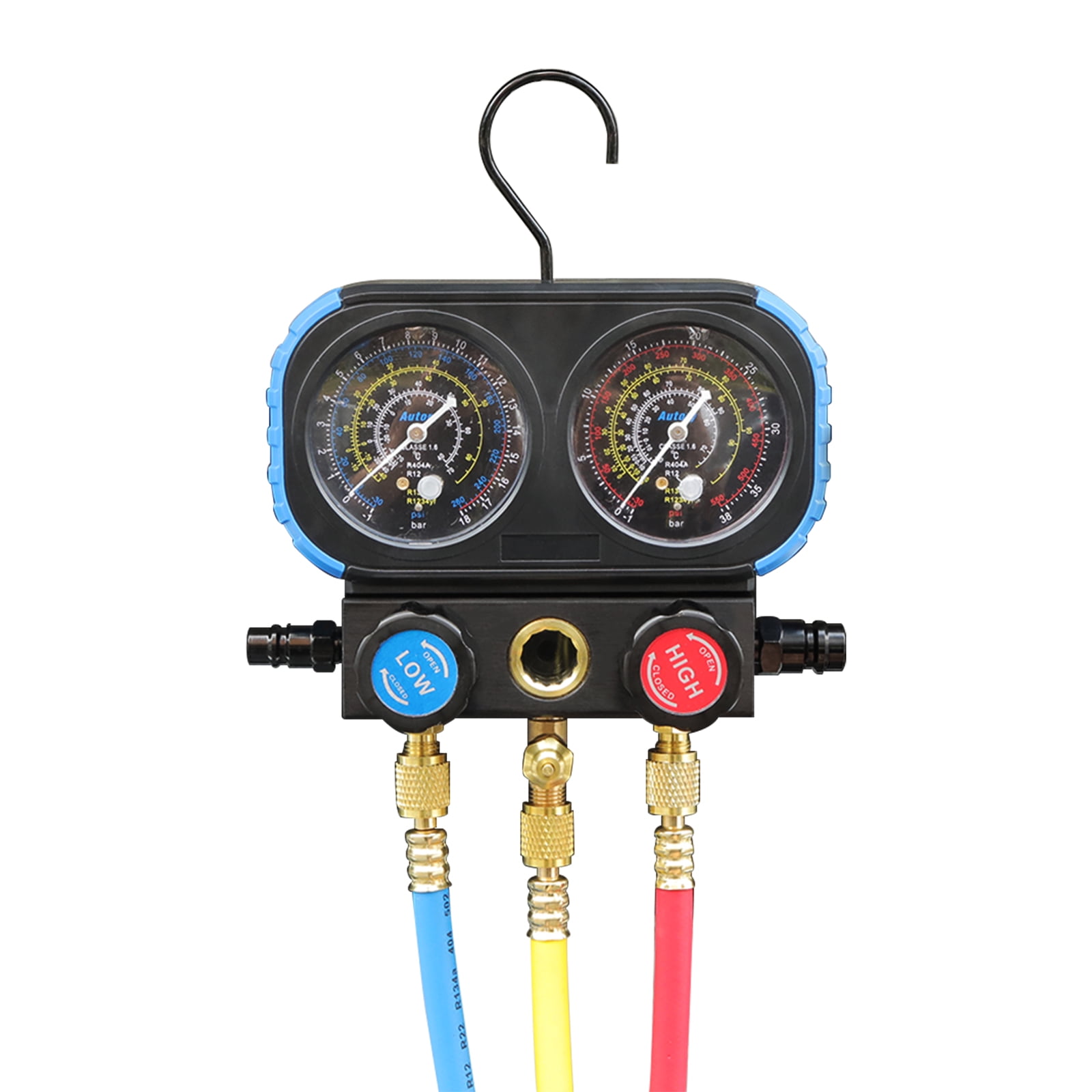 Digital Manifold Gauge Refrigeration HVAC System Tester for Home Car ...