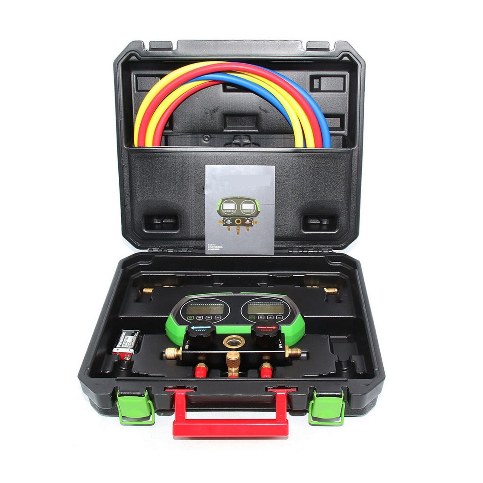 Digital Manifold Meter Refrigeration Vacuum Gauge Digital Pressure ...