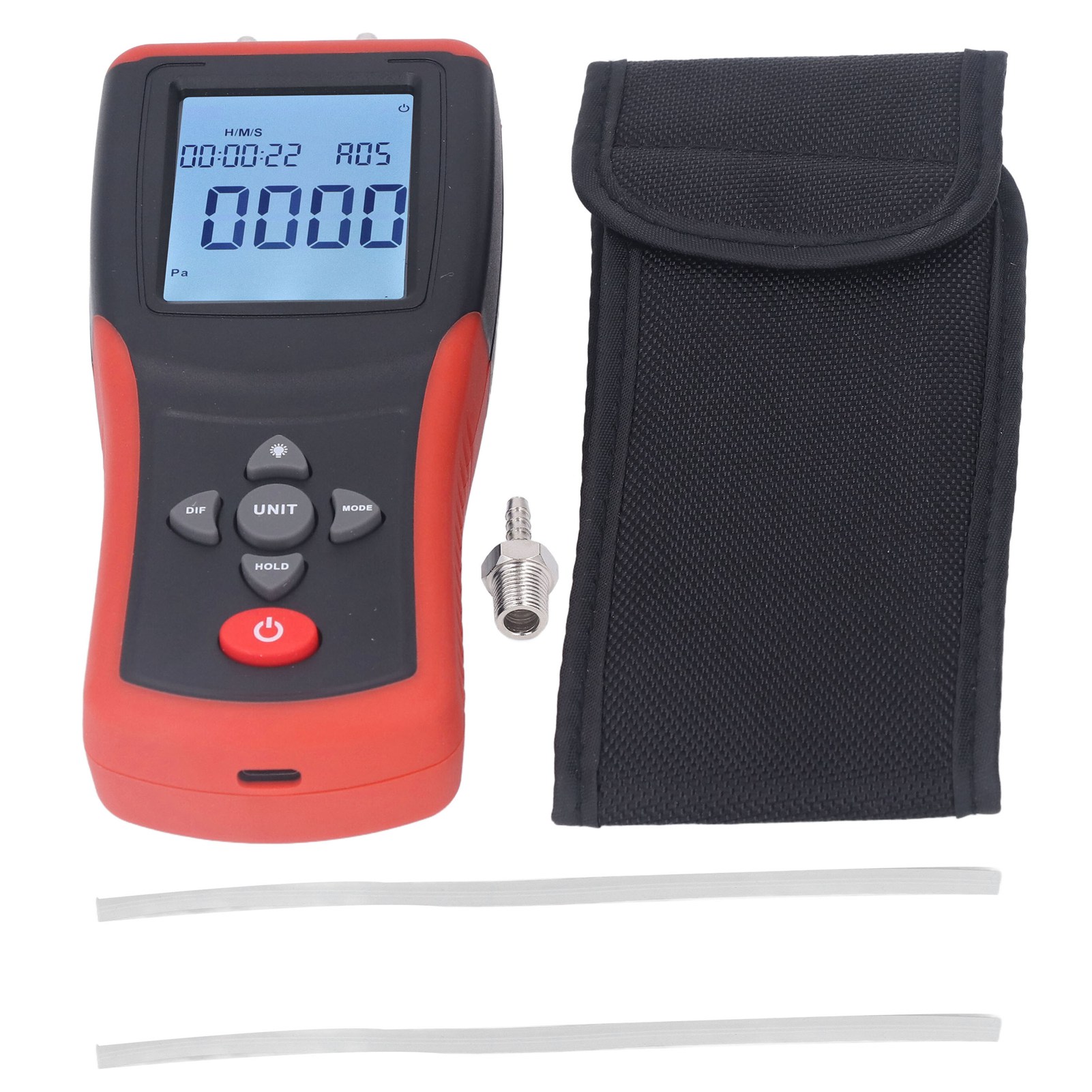 Digital Manometer Multi Function Digital Differential Pressure Gauge