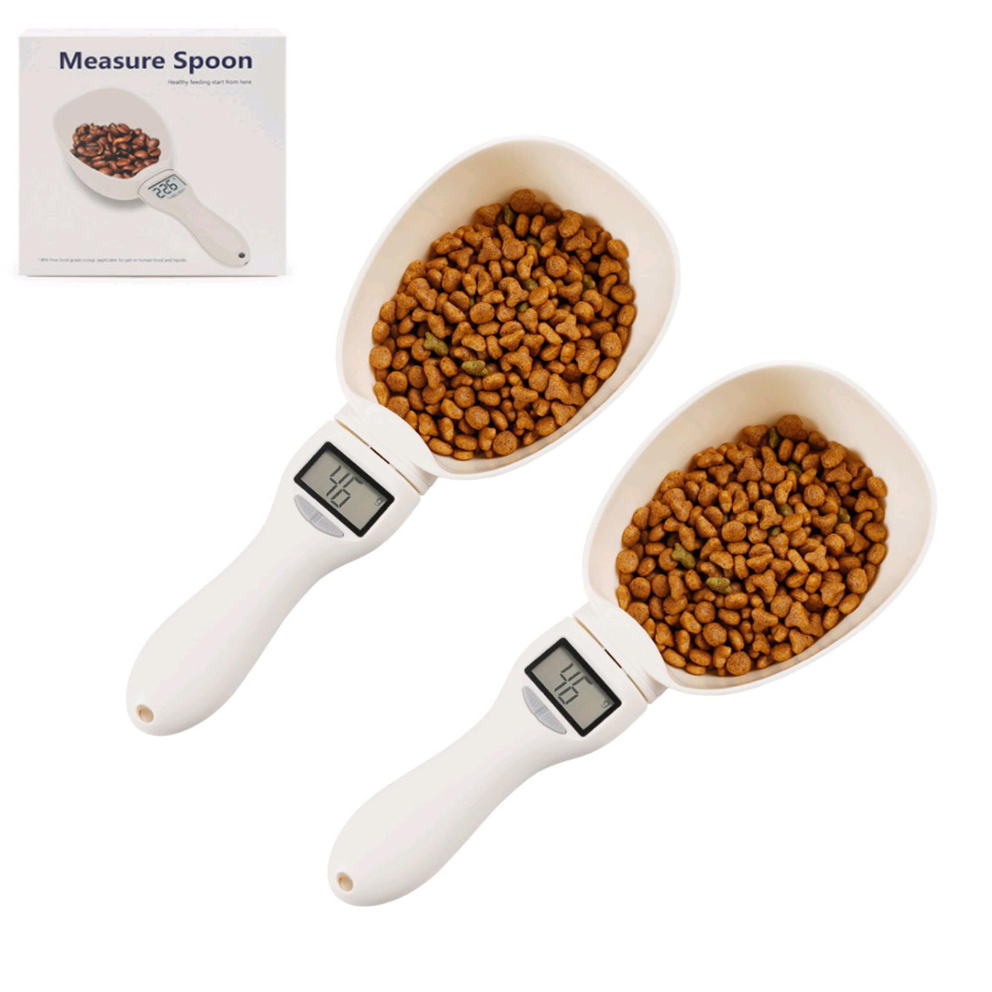 Digital Measuring Spoon, 2024 Food Measuring Scoop Scale with LCD ...