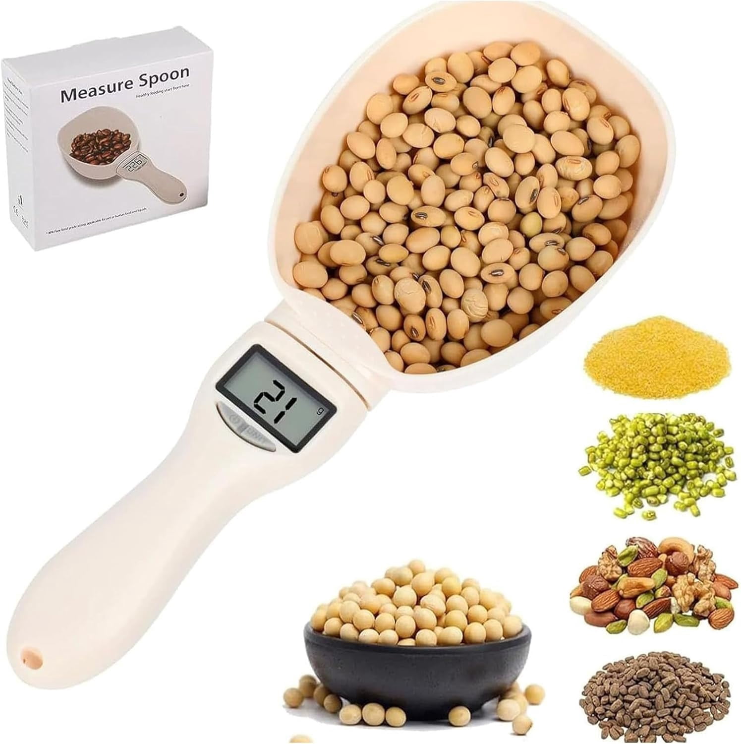 Digital Measuring Spoon,Conversion 800g / 0.1g High Precision, LCD ...