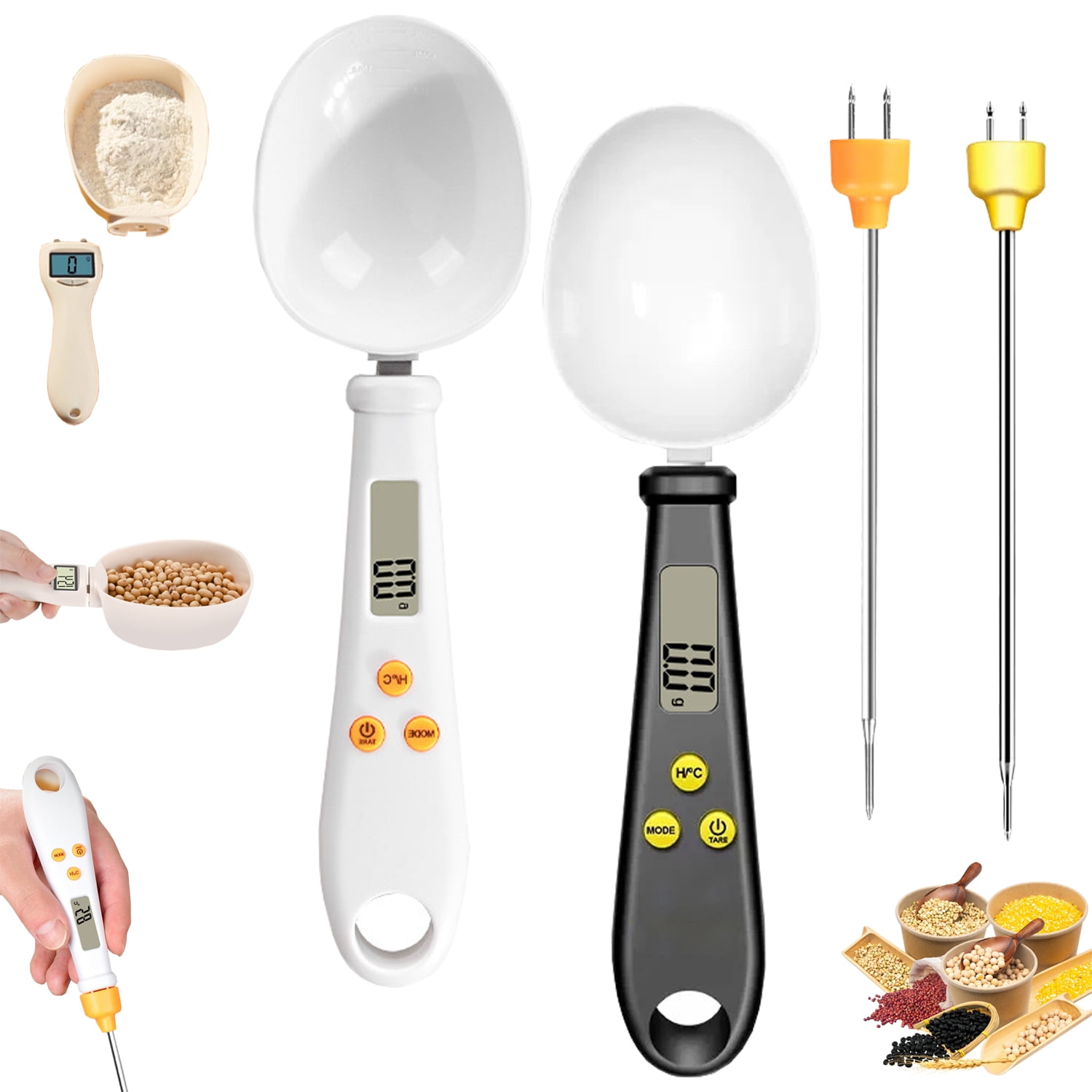 Digital Measuring Spoon, Food Measuring Scoop Scale, 2025 New Digital ...