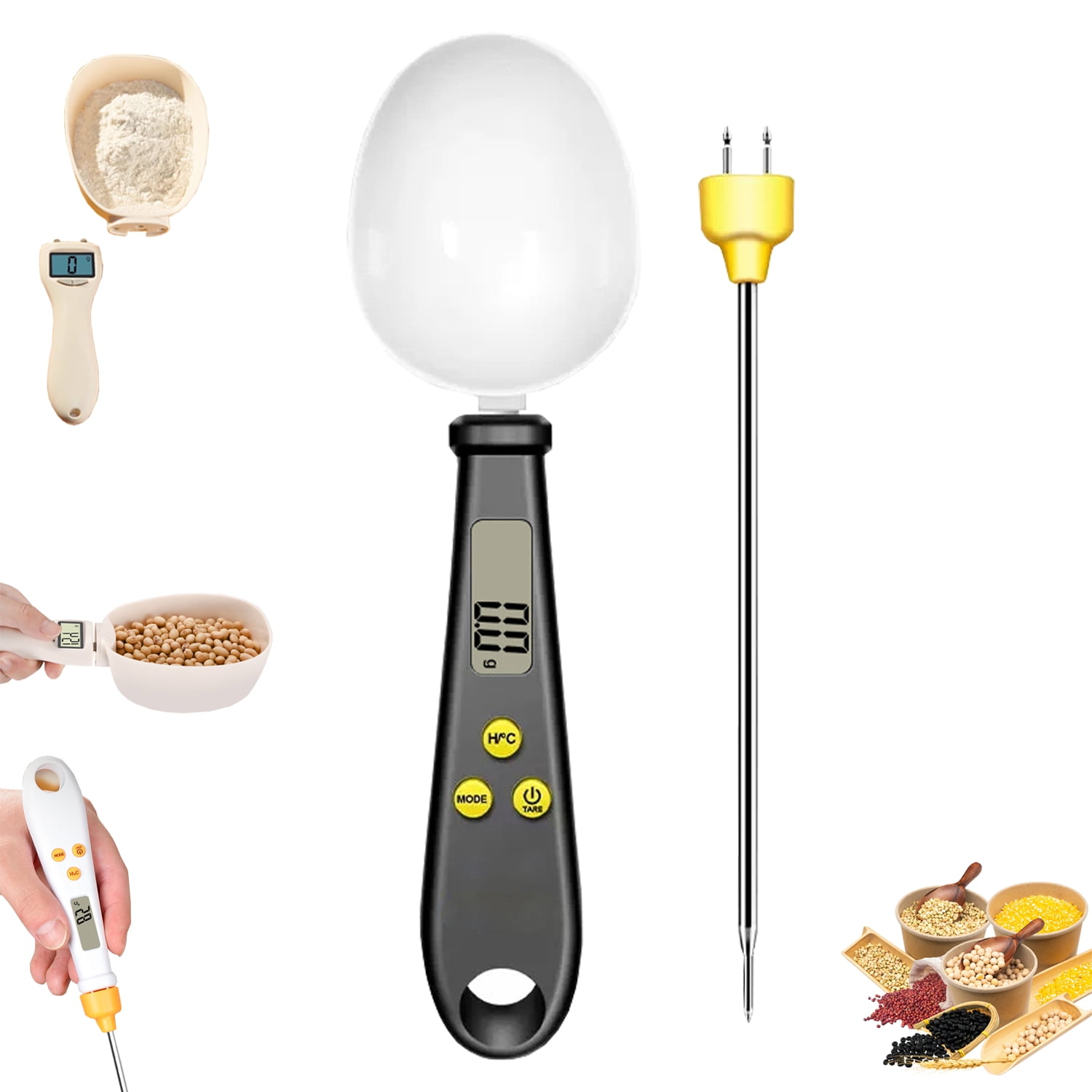 Digital Measuring Spoon, Food Measuring Scoop Scale, 2025 New Digital ...