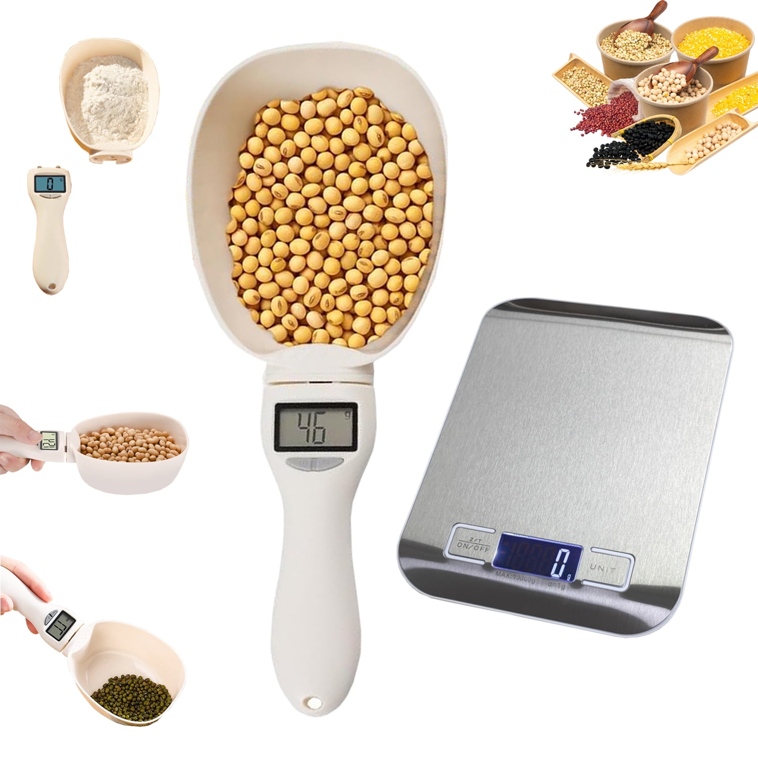 Digital Measuring Spoon, Food Measuring Scoop Scale, 2025 New Digital ...