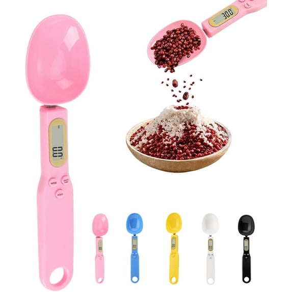 Digital Measuring Spoon Scale, Electronic Kitchen Scale Spoon 0.1g–500g ...
