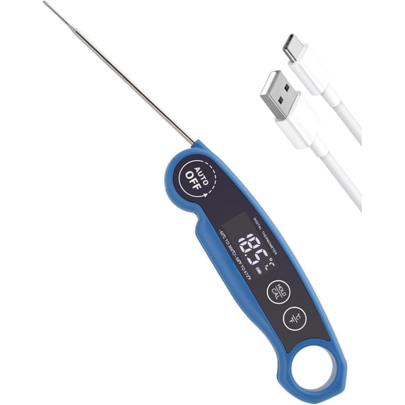 Digital Meat , Kitchen Cooking Probe,2-3S Read for Steak Grill Water ...
