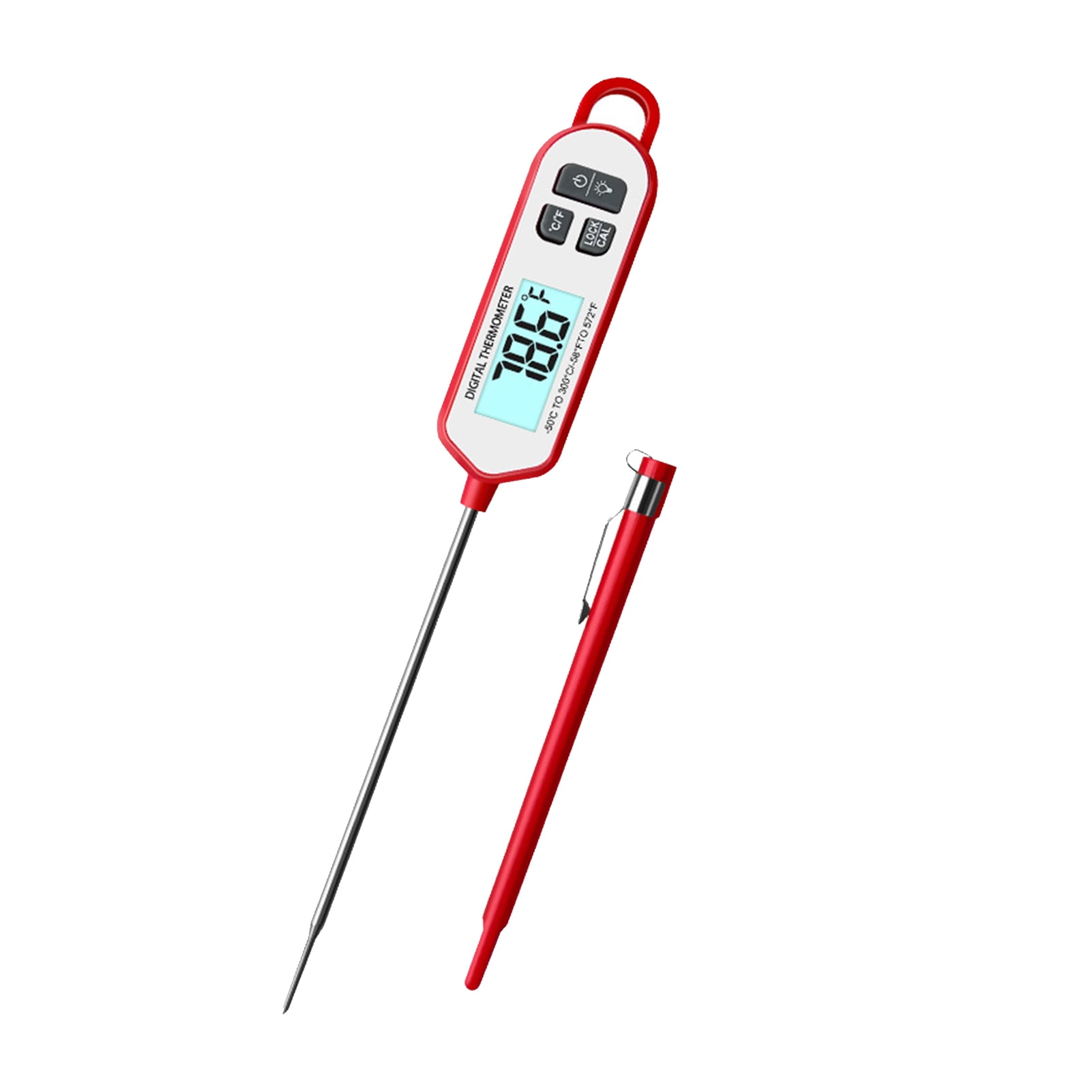 Digital Meat Probe, Kitchen Probe For BBQ, Waterproof Ultra Fast Read ...