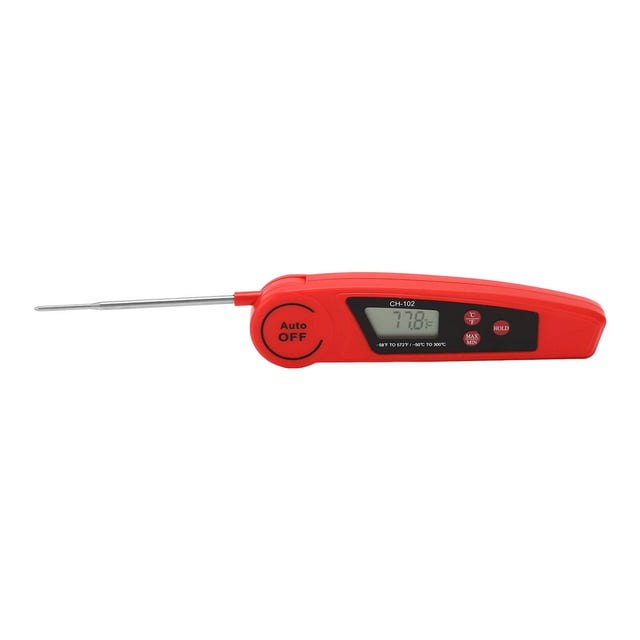 Digital Meat Thermometer 180° Foldable Probe 5s Measurement Ip66