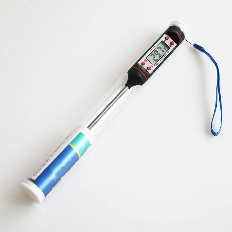 Digital Meat Thermometer Cooking Food Kitchen BBQ Probe Water Milk Oil ...