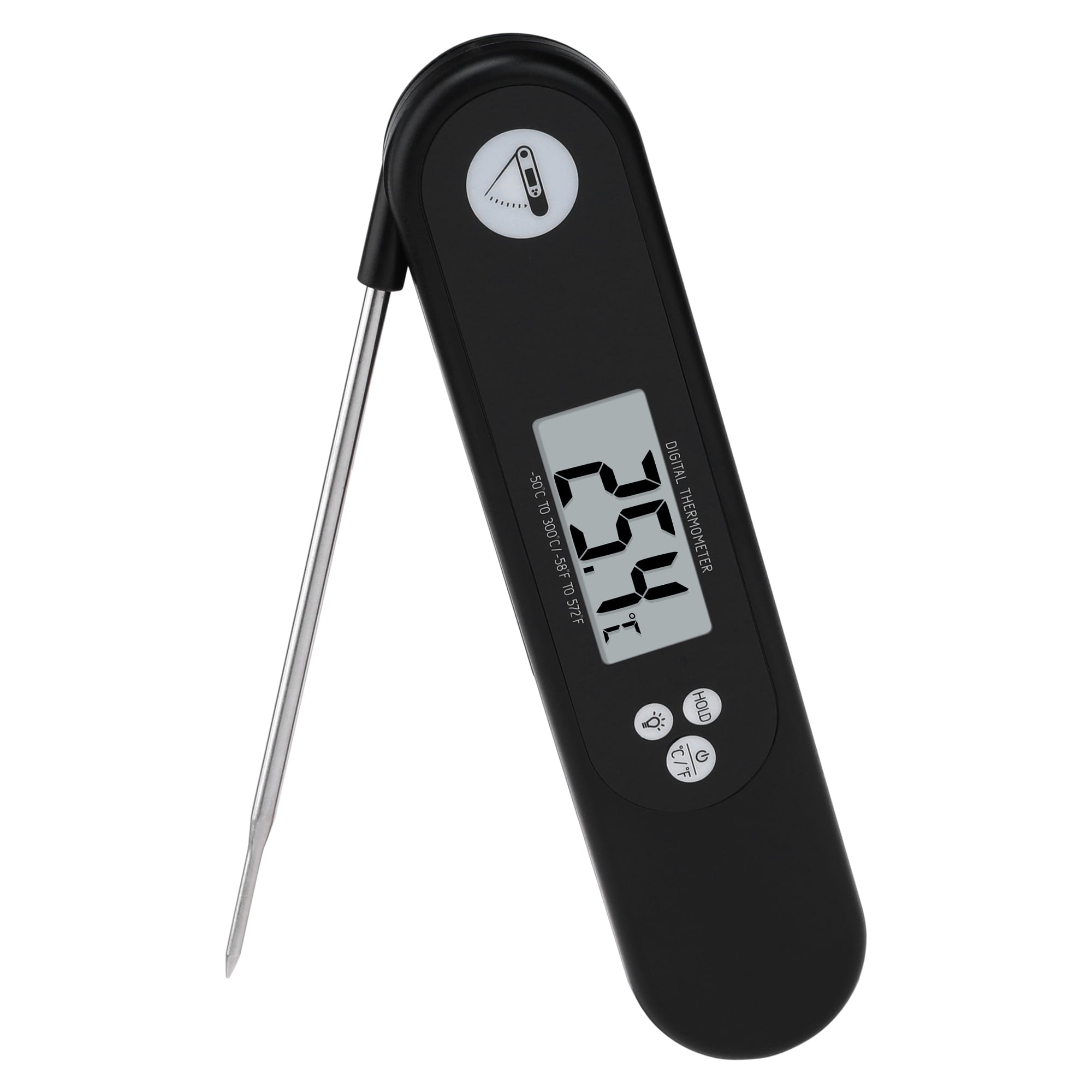 Digital Meat Thermometer, Instant Read Foldable Food Thermometer ...