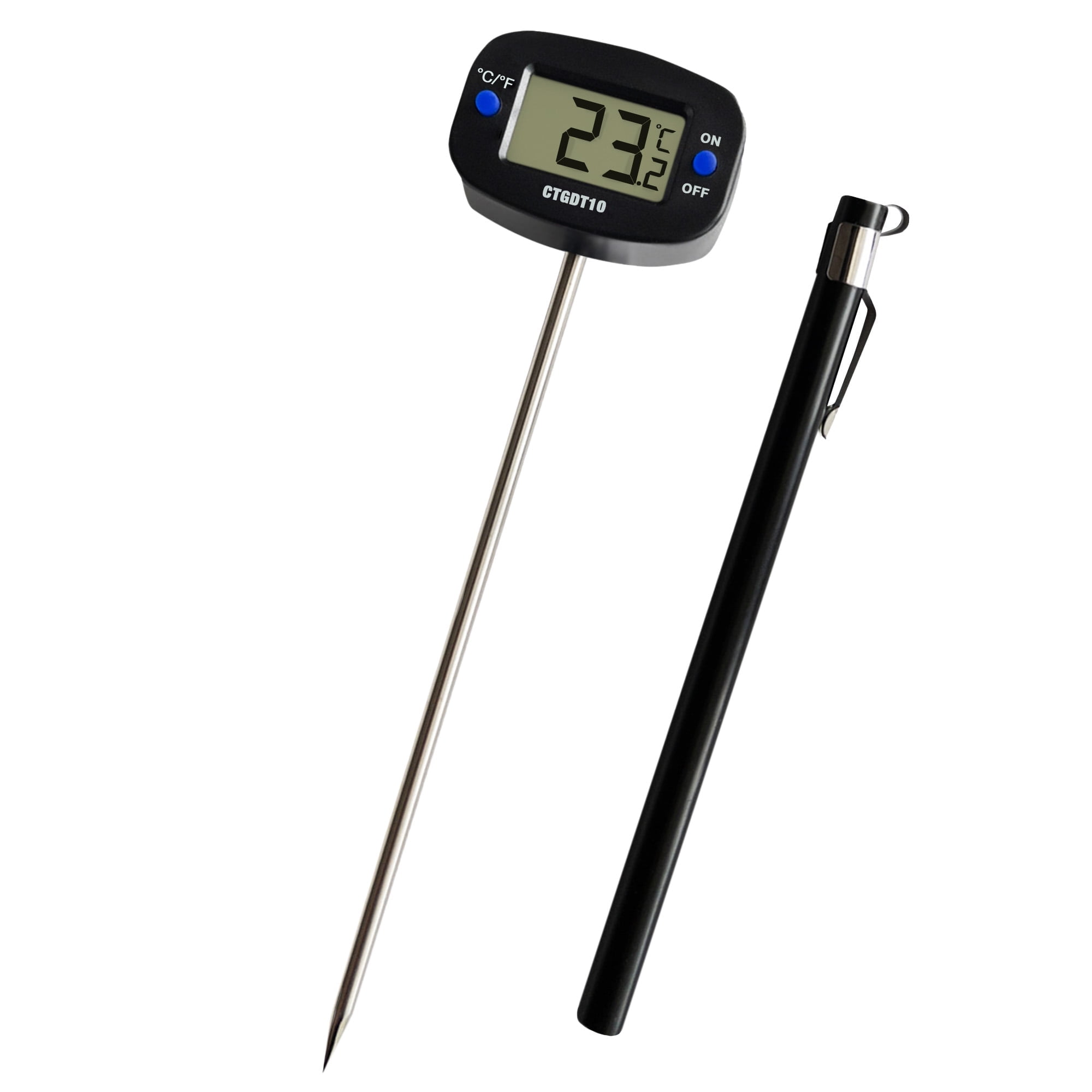 Digital Meat Thermometer Perfect for Kitchen, BBQ and Cooking, outdoor ...