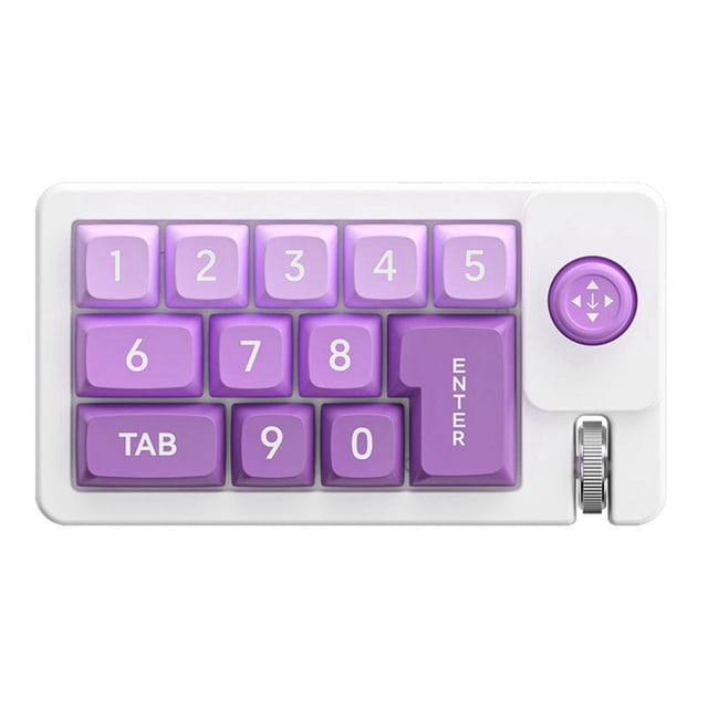 Digital Mechanical Keyboard RGB Hot-Swappable Keyboard Macro Wired ...